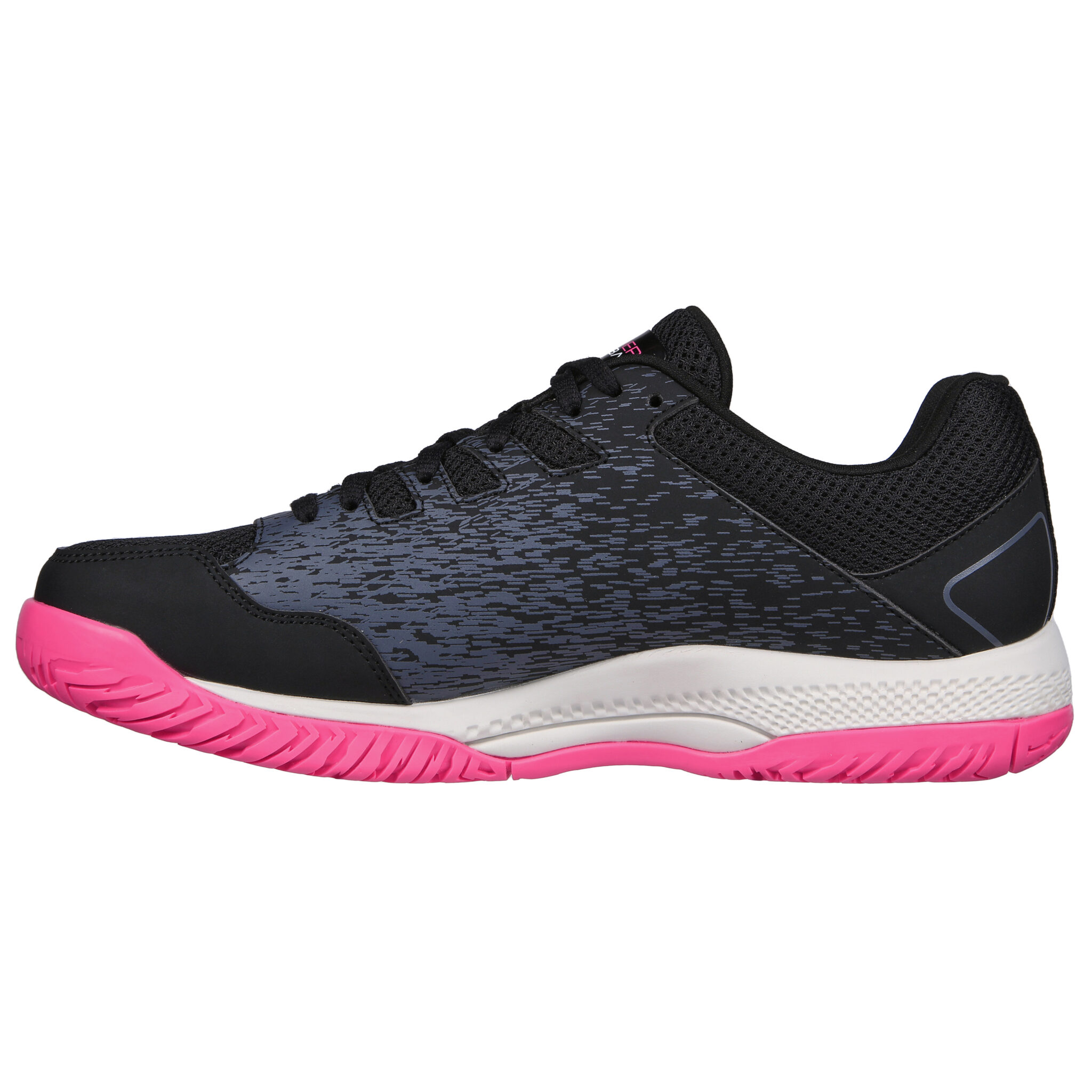 Skechers Womens Viper Court Pickleball Shoe (Black/Pink) (2024 ...