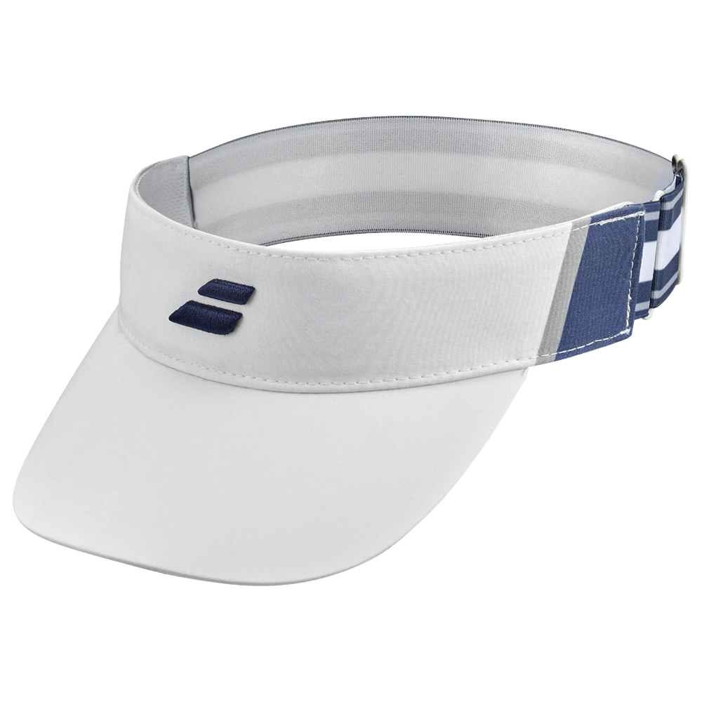 Babolat Elastic Visor (White/Estate Blue) | Stringers' World