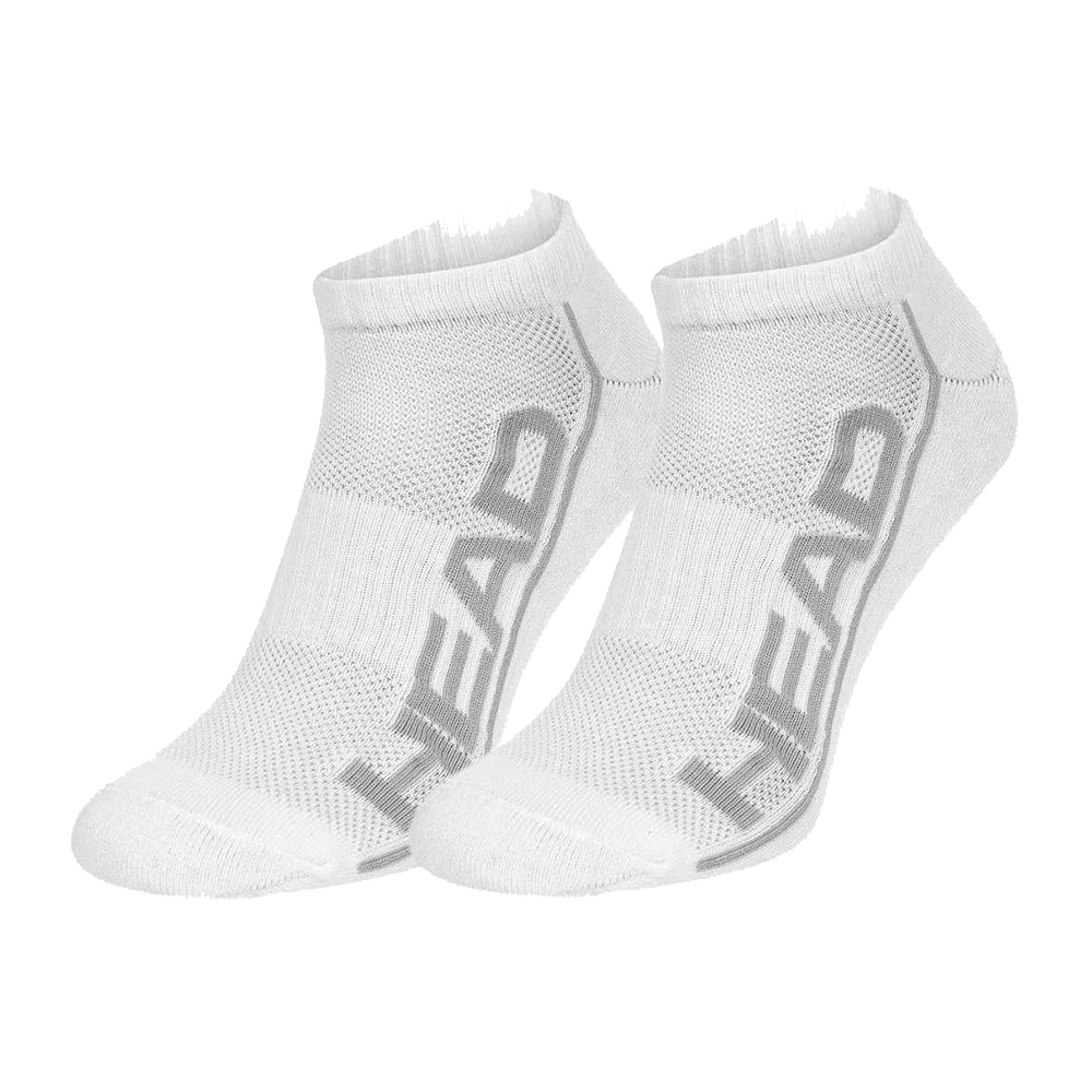 Head Mens Performance Stripe Sneaker Socks White (2 Pack) | Stringers ...