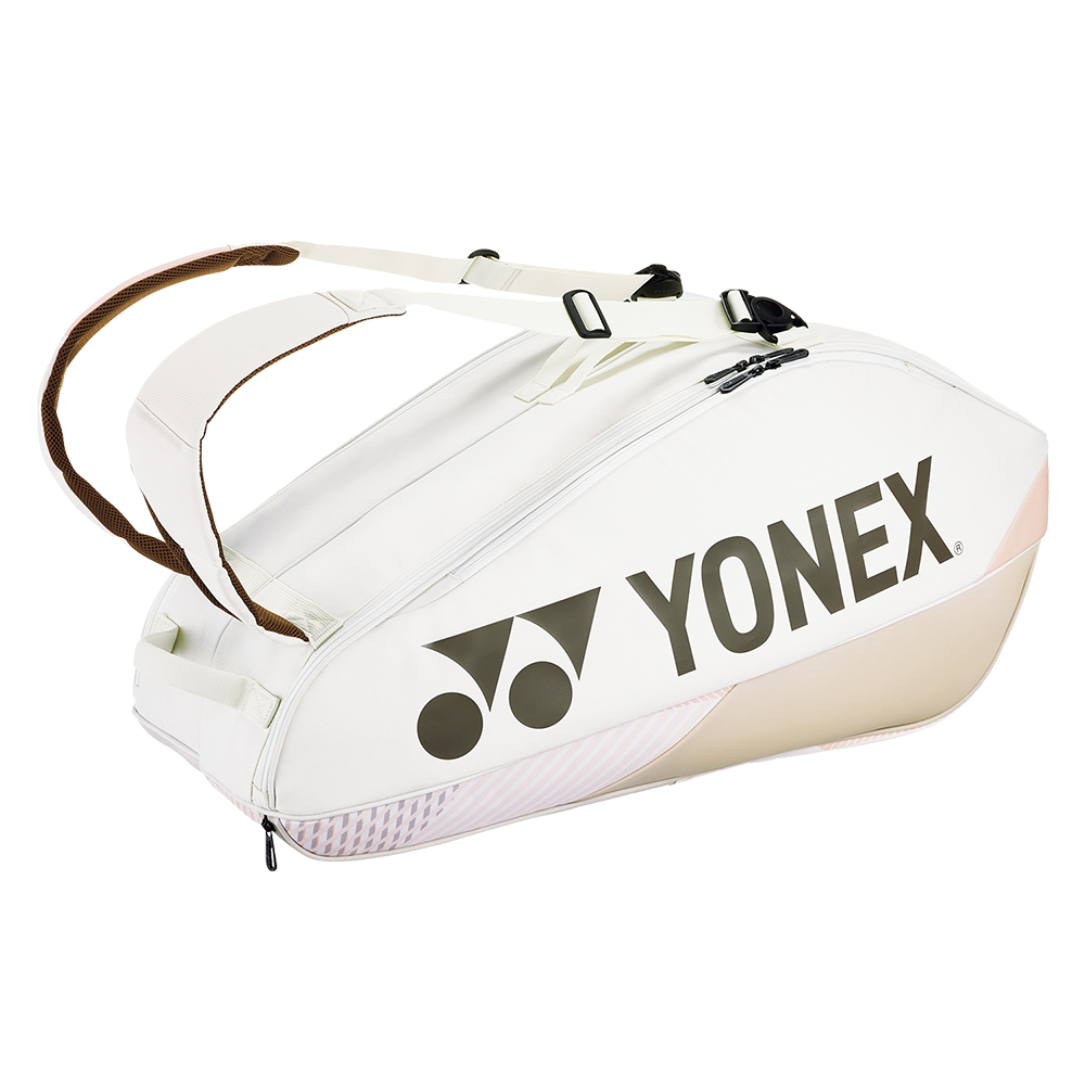 Yonex Pro Racket Bag (6 PCS) (Sand Beige) (2024) | Stringers' World