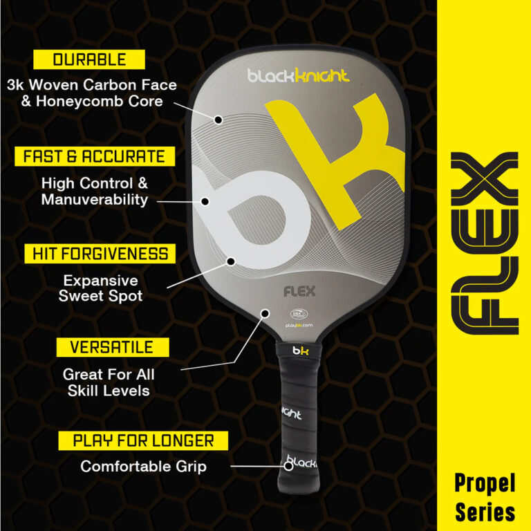 Black Knight Flex Pickleball Paddle (2024) | Stringers' World
