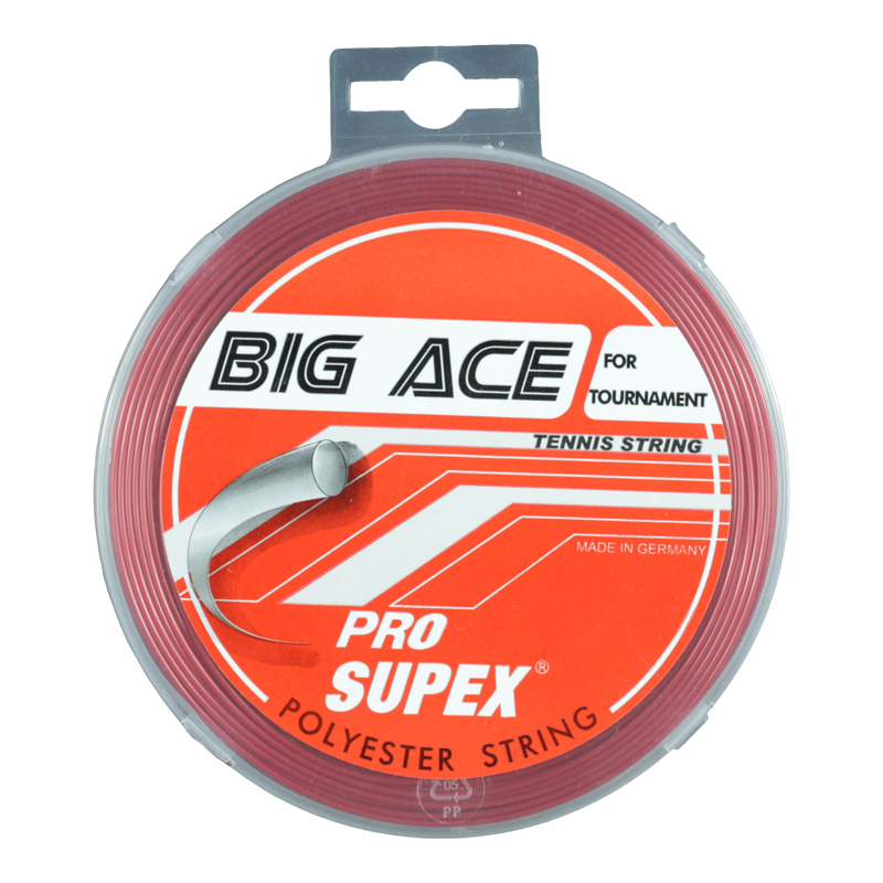 Pro Supex Big Ace (Red) 12m Packet - Gauge: 1.28mm | Stringers' World