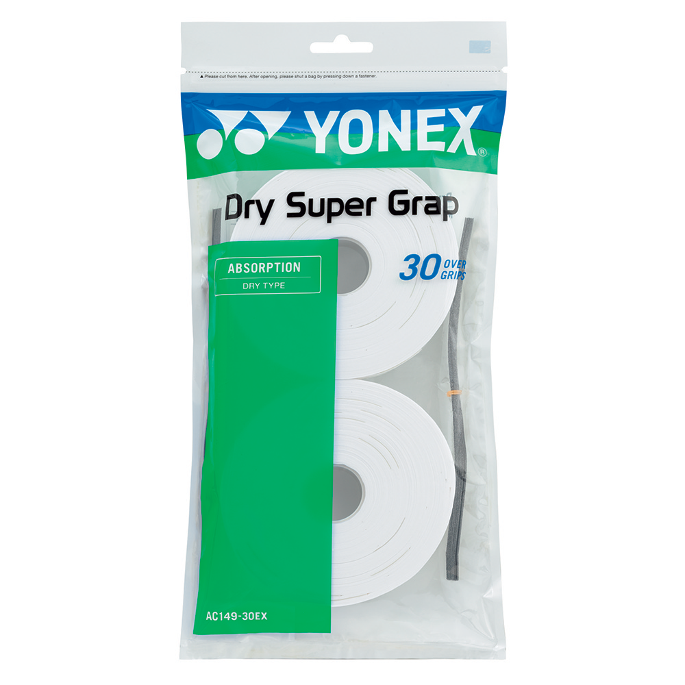 Yonex Dry Super Grap Overgrip 30 Pack | Stringers' World