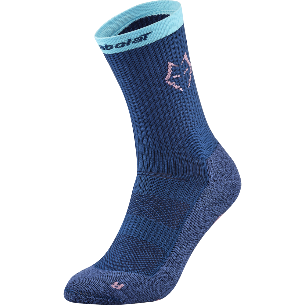 Babolat Mid-Calf Socks Lebron (Estate Blue/Cyan Blue) (2025) | Stringers' World