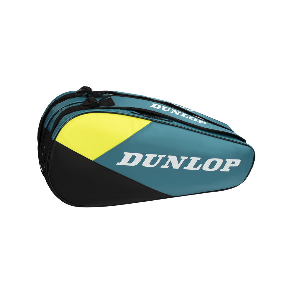 Dunlop SX Club 6 Racket (Teal/Black/Yellow) (2025) | Stringers' World