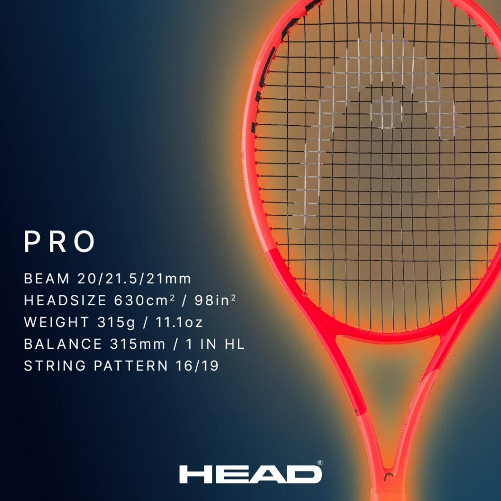 Head Radical Pro Tennis Racket (Frame Only) (2025) | Stringers' World