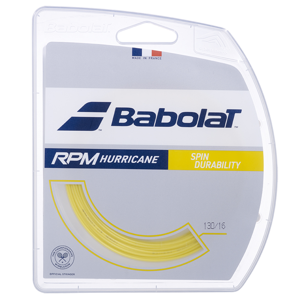 Babolat RPM Hurricane 1.20 - 1.30mm 12m Packet | Stringers' World