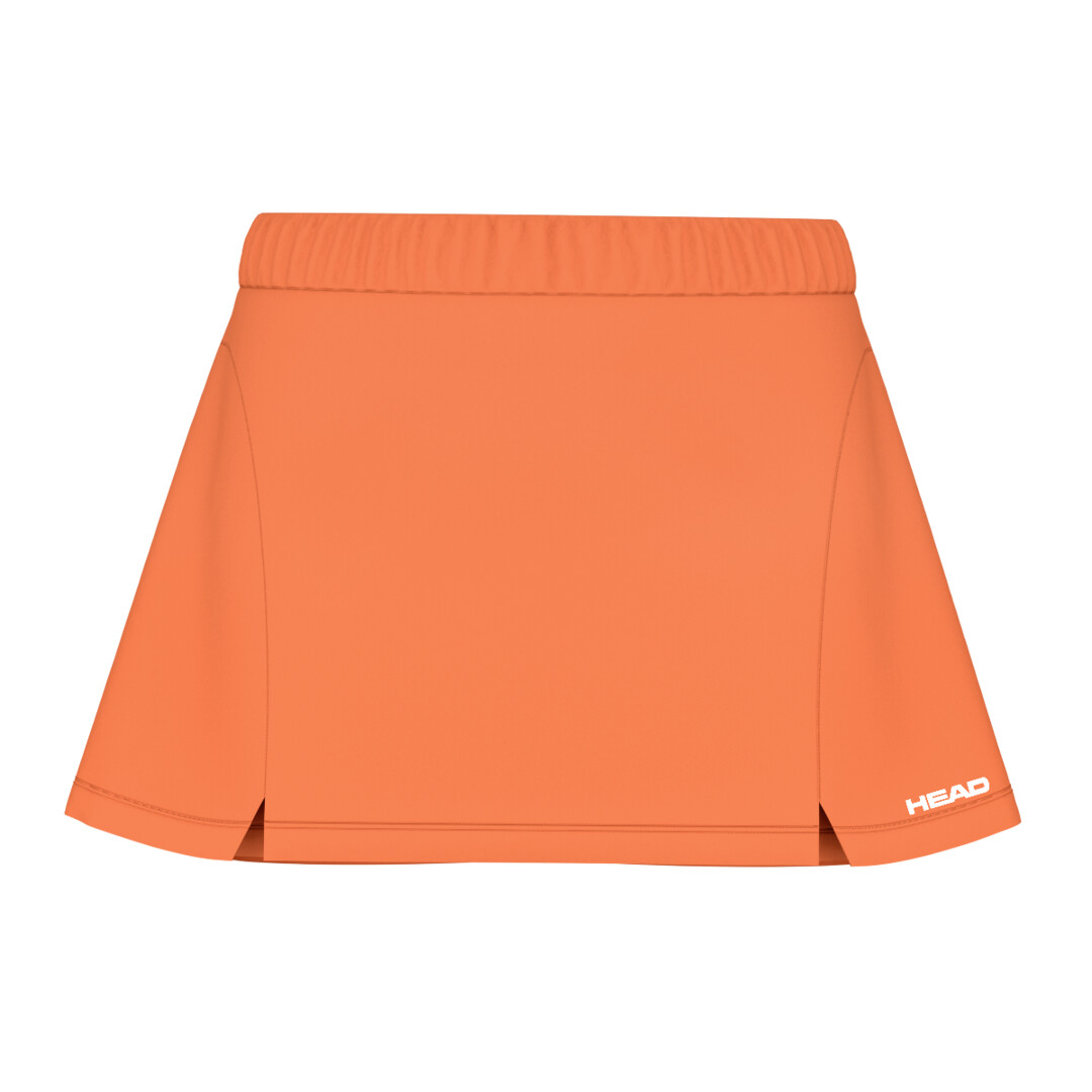 Head Womens Dynamic Skort (Campfire Orange) 2025 | Stringers' World