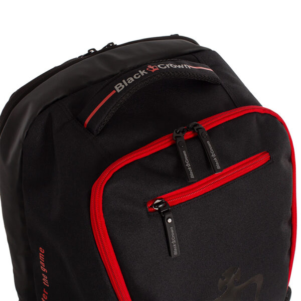 Black Crown Raptor Backpack (2025) (Black/Red) | Stringers' World