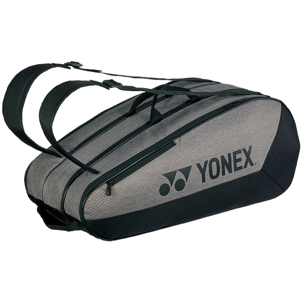 Yonex Team Racket Bag (9 Pcs) (Grey/Black) (2025) | Stringers' World