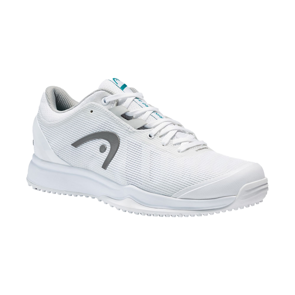 Head Womens Sprint Pro 3.0 Grass Tennis Shoes (White/Grey) | Stringers ...