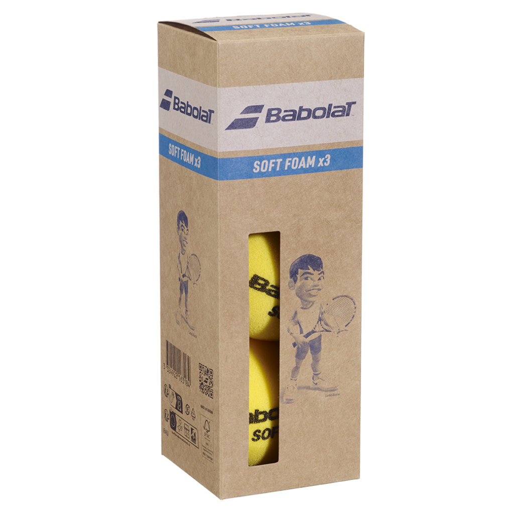 Babolat Soft Foam Ball (3 Ball Box) | Stringers' World